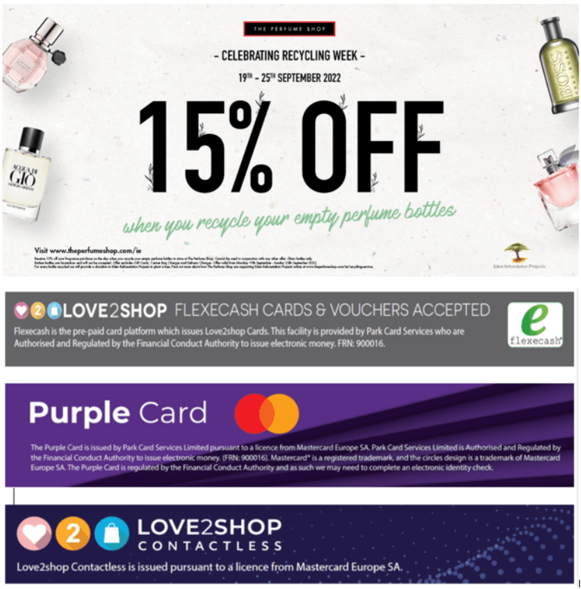 The Perfume Shop VIP Members Exclusive -15% off when you recycle your ...